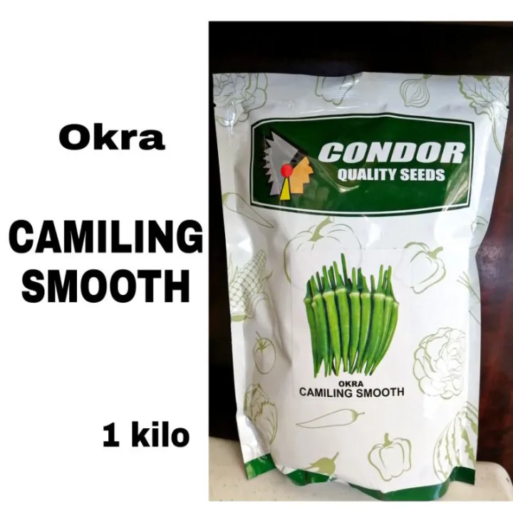 Okra Seeds Camiling Smooth 1kilo Condor | Lazada PH