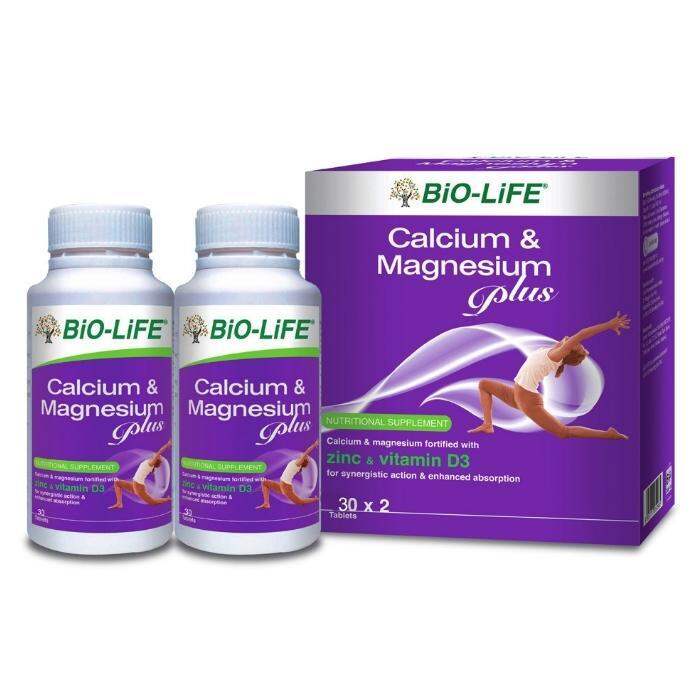 BIO LIFE CALCIUM MAGNESIUM PLUS 30X2 (CALMAG) | Lazada