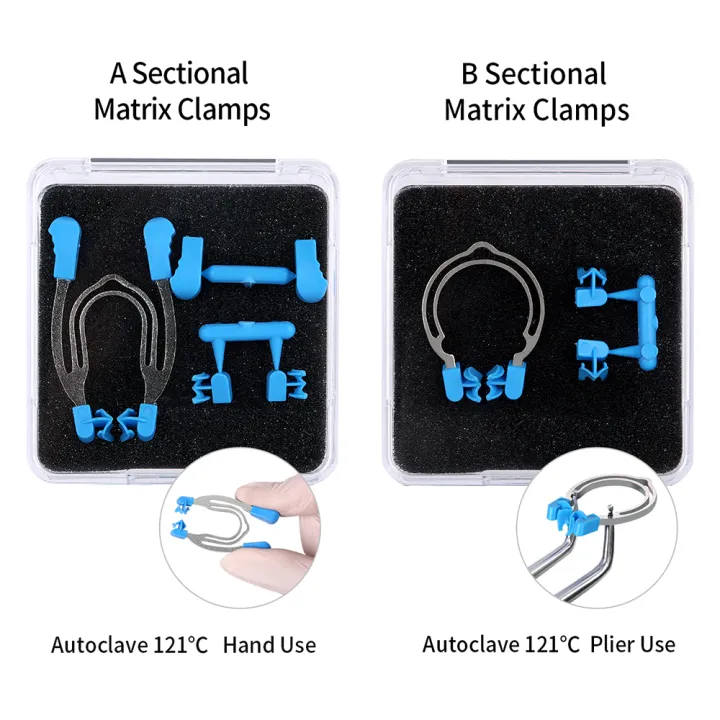 Dental Matrix Sectional Contoured Metal Spring Clip sectional matrix ...