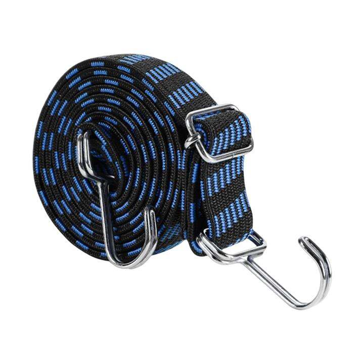 Hellery Bungee Cord with Hooks Flexible Elastic Rubber Strap for Trucks ...