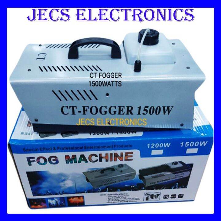 FOG MACHINE 1500 WATTS FREE 100ML SOLUTION | Lazada PH