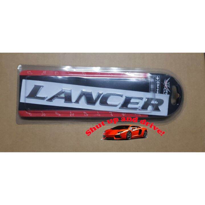 Lancer Emblem Badge for Mitsubishi Lancer Cars | Lazada PH