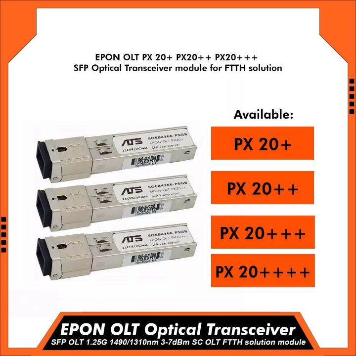 Optical Transceiver EPON OLT PX 20+│20++│20+++│20++++│SFP OLT 1.25G ...