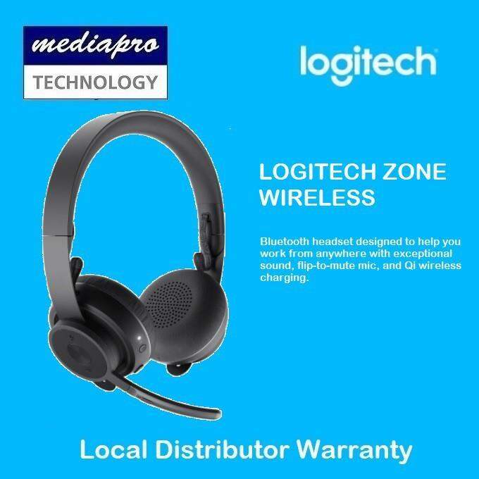 LOGITECH ZONE WIRELESS Bluetooth® Headset (UC Version) - 2 Year Local Logitech Warranty | Lazada PH