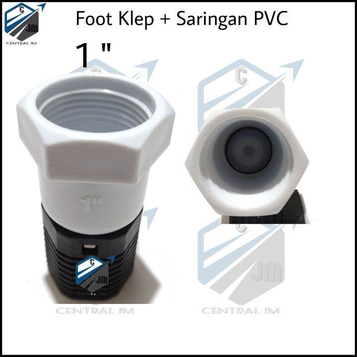 Foot Klep Saringan PVC Ukuran Drat [ 1 Inch ] - Penahan Air Tidak Turun ...