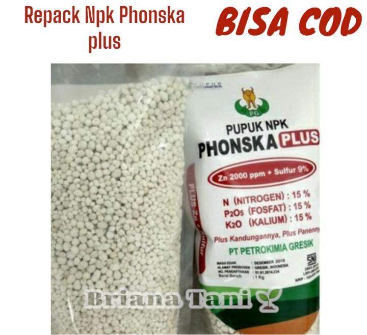 Repack 500Gr NPK phonska plus 15 15 15 /phoska 15 15 15 pupuk daun dan ...