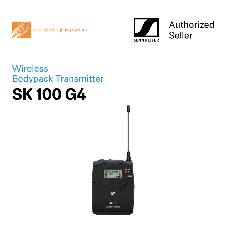 Sennheiser Wireless Bodypack Transmitter SK 100 G4 | Lazada