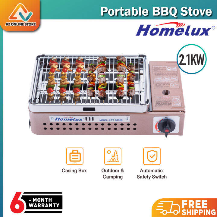 HOMELUX High Quality Portable Gas Stove / Portable BBQ Stove / Portable ...