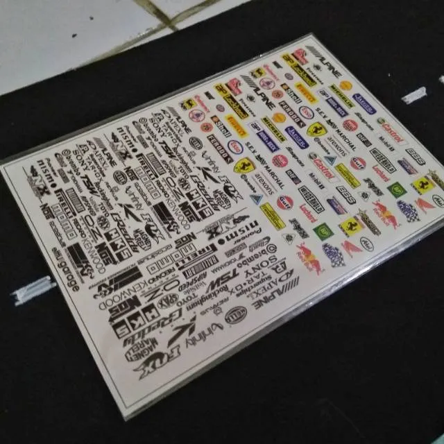 Automotive Logo Black White and Colored 1:64 Scale Transparent ...