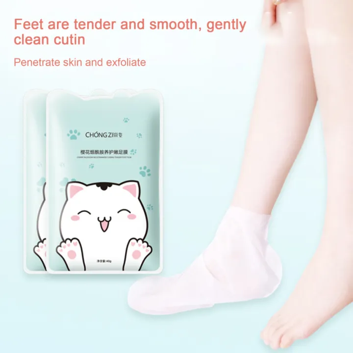 Foot membrane exfoliating leg and foot membrane exfoliating socks scrub ...