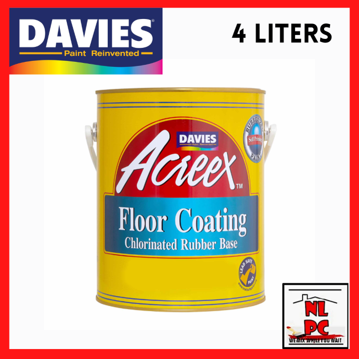 DAVIES ACREEX Floor Coating CRB 4 LITERS | Lazada PH