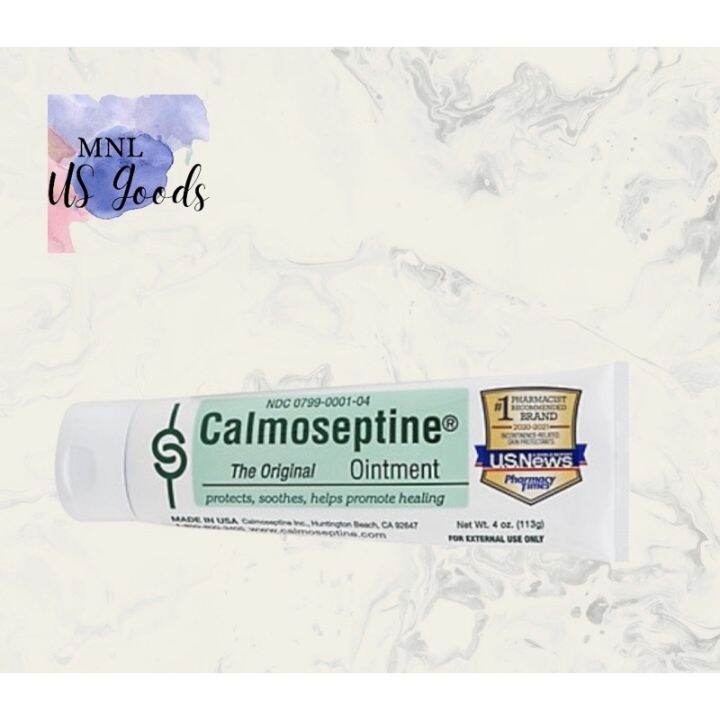 Calmoseptine Ointment 4oz / 113g | Lazada PH
