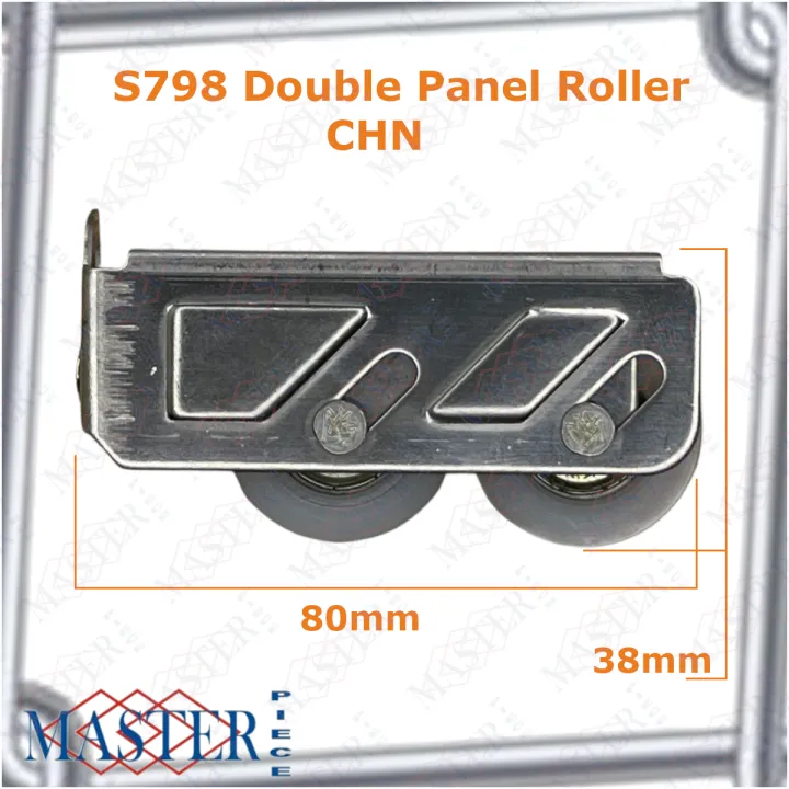 (2 PCS) 798 SERIES Double Panel Roller CHN | Lazada PH