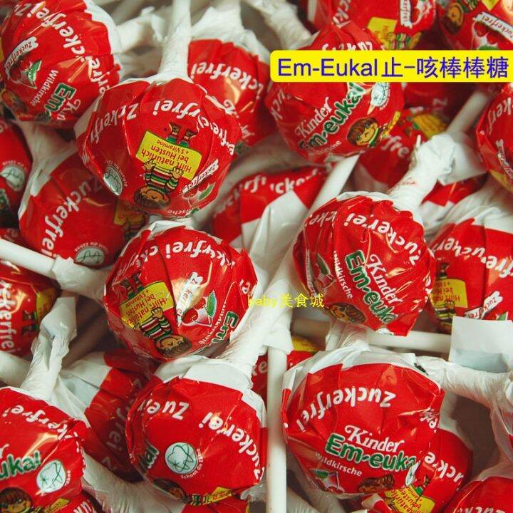 Spot German Dr. Em-eukal Sodan children's throat lozenges sugar-free ...