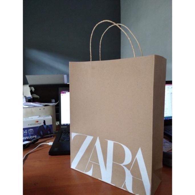 PAPERBAG ZARA PAPER BAG ZARA | Lazada Indonesia