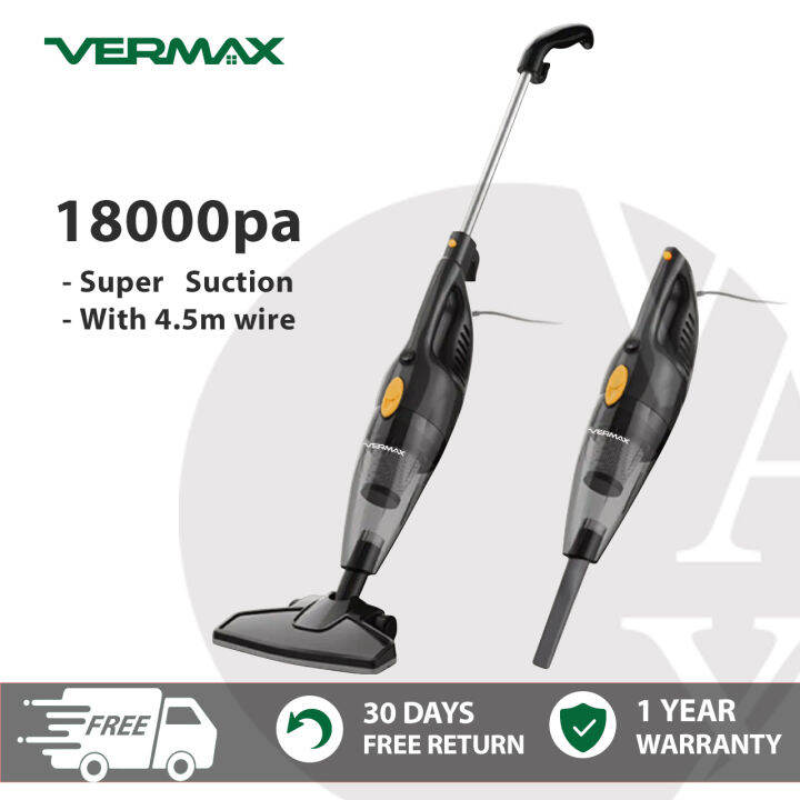 Vermax Vacuum Cleaner, Household 2-in-1Mini Handheld Light & Clean Dual ...