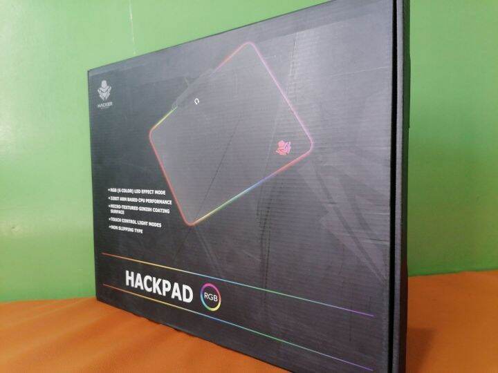 Omega Hackpad RGB gaming mousepad | Lazada PH