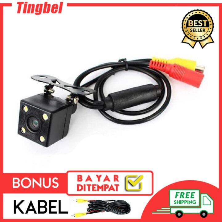 [BONUS KABEL] Kamera Mundur Mobil Dengan LED Car Rear View Camera Aksesoris Mobil | Lazada Indonesia