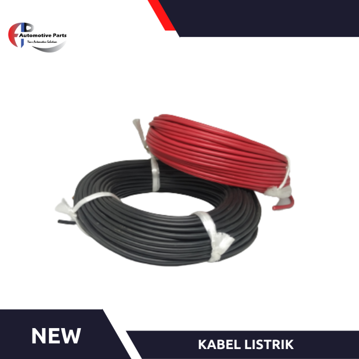 KABEL LISTRIK / WAYAR LISTRIK 2MM TEMBAGA 12V 24V KABEL MOBIL TRUK ...