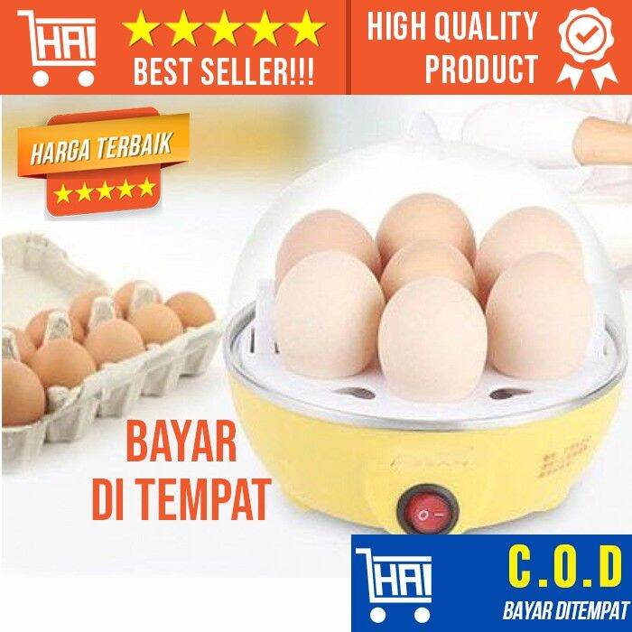 ALAT REBUS TELUR EGG COOKER BOILER EGG ELEKTRIK LISTRIK PEREBUS TELOR MATANG SETENGAH MATANG ...