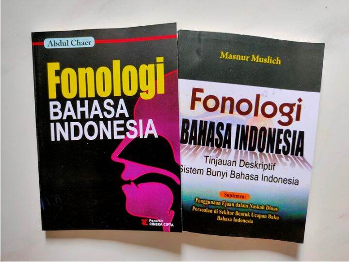 paket 2 buku fonologi bahasa indonesia | Lazada Indonesia