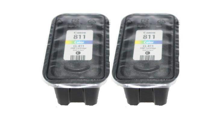 Canon CL-811 Genuine Ink Cartridge sealed but have no box set of 2 ...