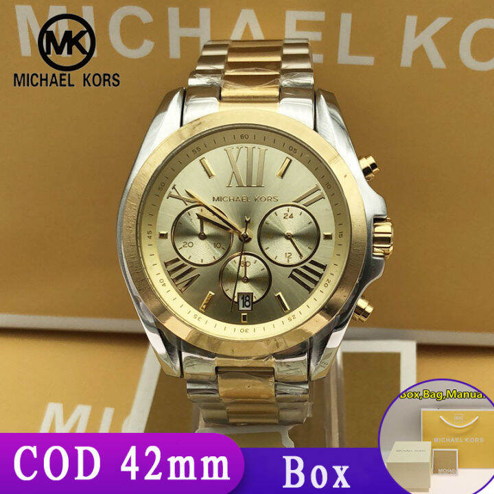 MICHAEL KORS Couple Watch Original Pawnable Gold MK Couple Watch ...