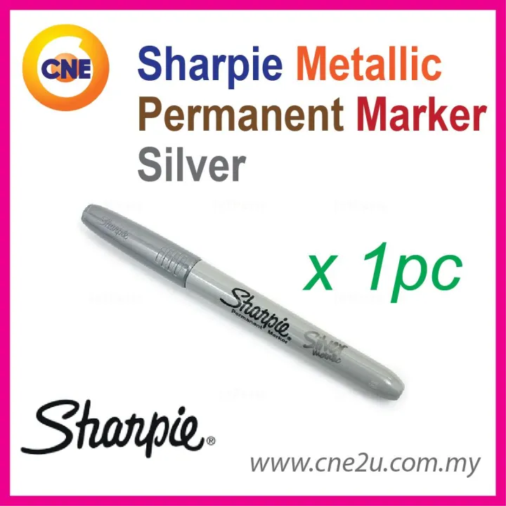 Sharpie Silver Metallic Permanent Markers (Fine Point) | Lazada
