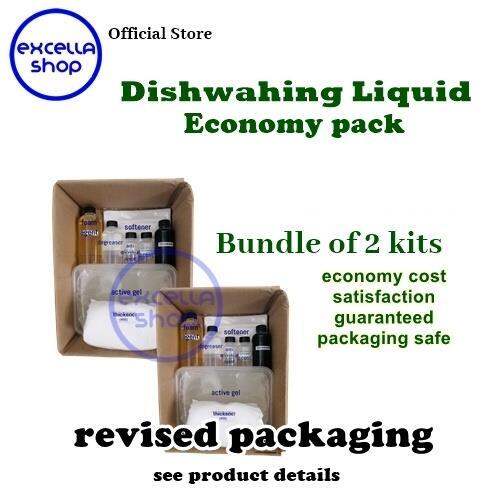 Dishwashing liquid KIT set ECONOMY BUNDLE of 2 DIY kit set soap raw ...