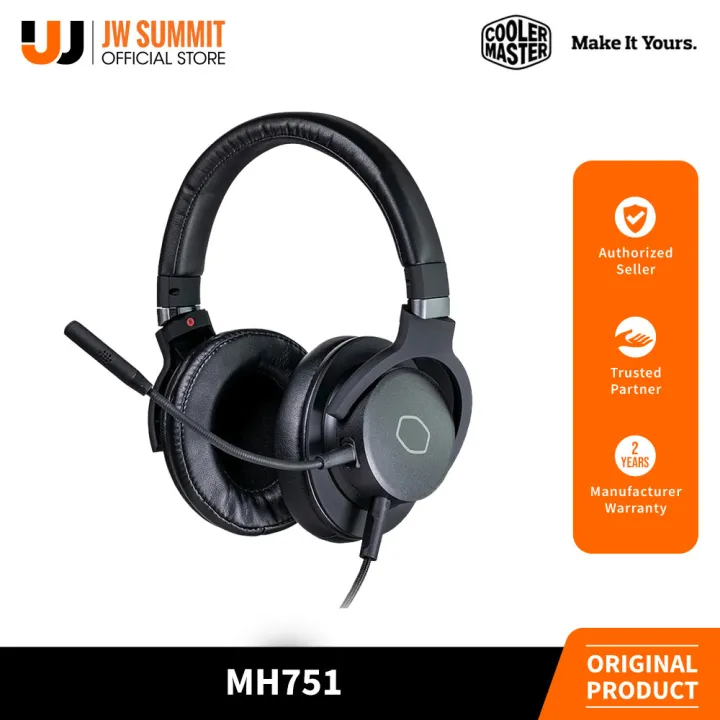 Cooler Master MH751 with Plush, Swiveled Earcups and Neodymium Drivers ...