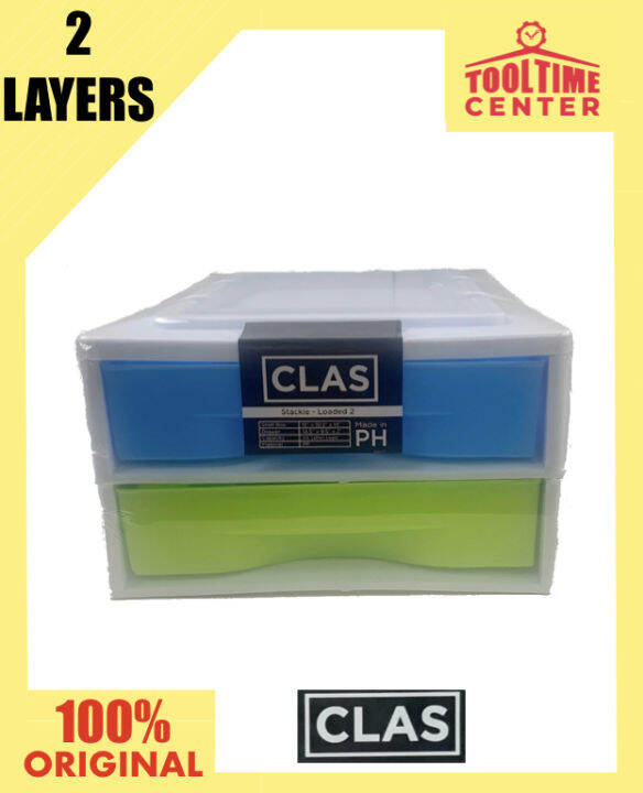 Clas Stackable 2 Layer Document Paper Drawer Organizer | Lazada PH