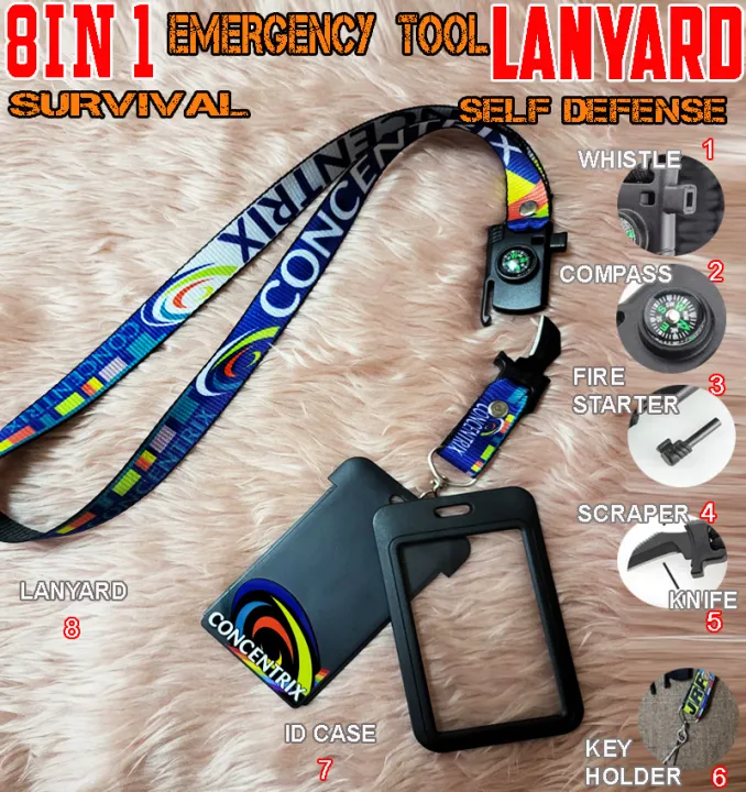 Concentrix Sling Holder ID Lace Sublimation Lanyards | Lazada PH
