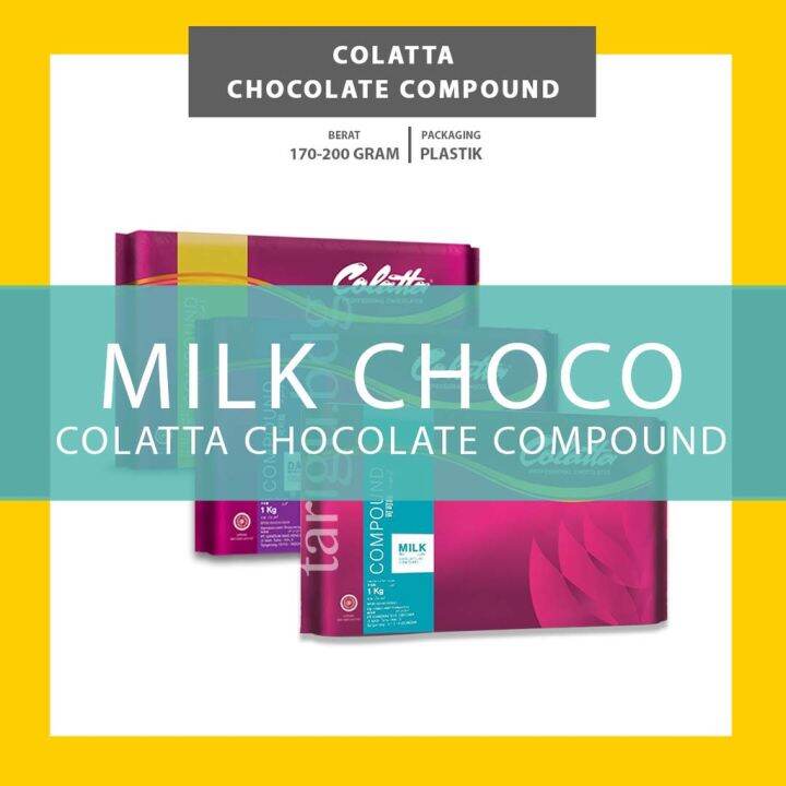 Colatta DARK CHOCOLATE COMPOUND - COLLATA DARK CHOCOLATE Stone ...