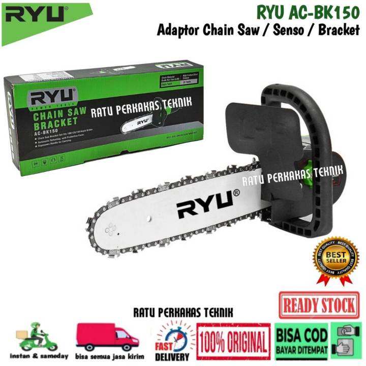 RYU ADAPTOR CHAINSAW GERGAJI POTONG KAYU GERINDA SENSO CHAIN SAW ...