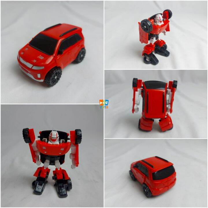 Mainan Tobot Mini The 5 Series Mobil Berubah Jadi Robot Transformer ...
