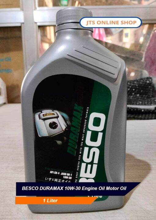 BESCO DURAMAX 10W-30 Engine Oil Motor Oil: 1 Liter | Lazada PH