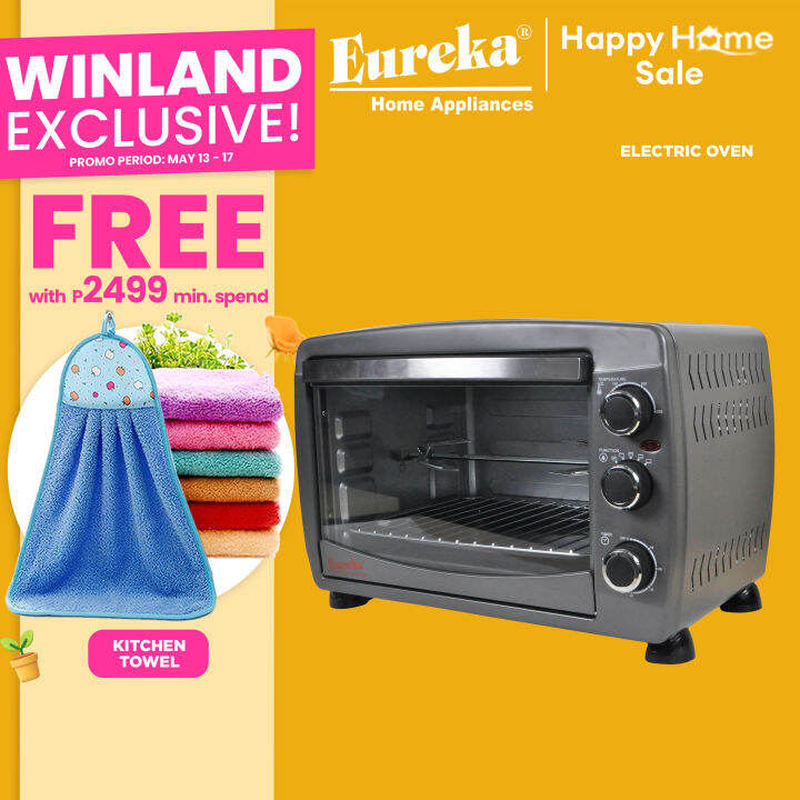 EUREKA by Winland Electric Oven 30Liters EEOR-30LR | Lazada PH