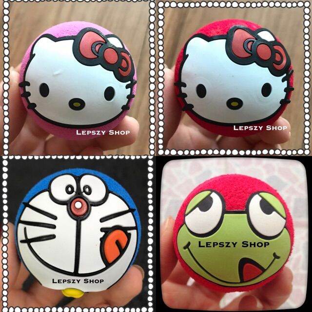 🚛 🦄โปรโมชั่น ลูกบอลเสียบเสาอากาศรถยนต์ ลายการ์ตูน คิตตี้ โดเรมอน Angry ...