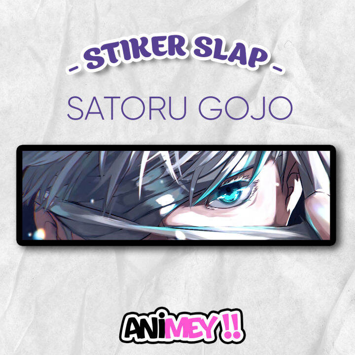 Stiker Slap Gojo Satoru Anime Jujutsu Kaisen / Sticker Slap | Lazada ...