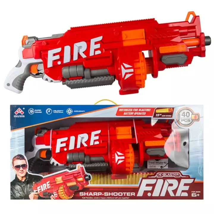 K-Blaster Extra Large Automatic - Electric Blaster Toy with 40 Soft ...
