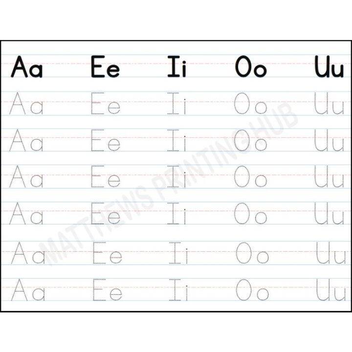 Laminated PATINIG TRACING with free Marker | Lazada PH