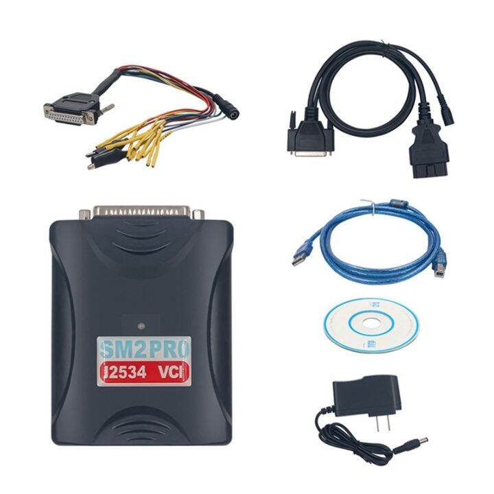 THLT4A SM2 PRO J2534 VCI ECU Programmer Car Diagnostic Tool ECU Read&Write V1.20 Eeprom Flash ...