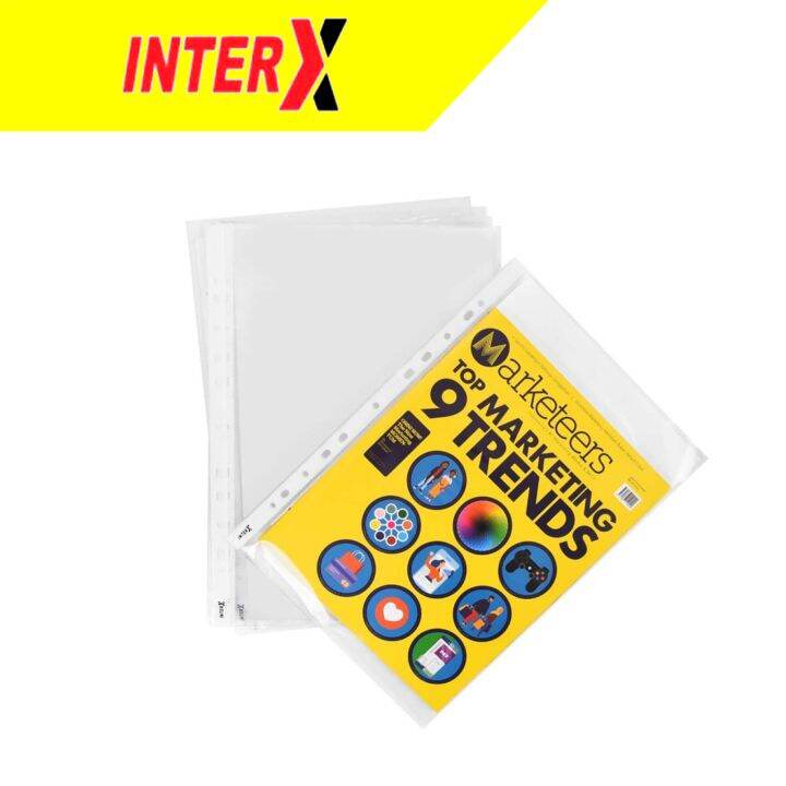 Sheet Protector Ordner A4 InterX | Lazada Indonesia