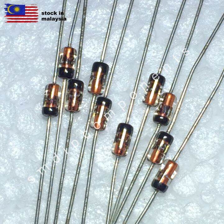 10 PCS 1N4148 Zener Diode, 100V, 0.5W | Lazada