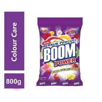 BOOM POWER POWDER DETERGENT 750G (COLOUR CARE) | Lazada