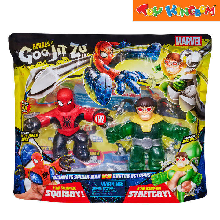 Heroes of Goo Jit Zu Marvel Versus Pack Ultimate Spider-Man Vs. Doctor ...