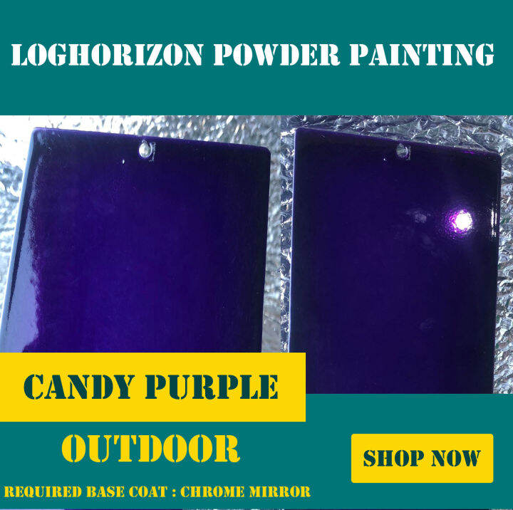 Powder Coating Powder - 1kg CANDY PURPLE - (Previous name Illusion ...