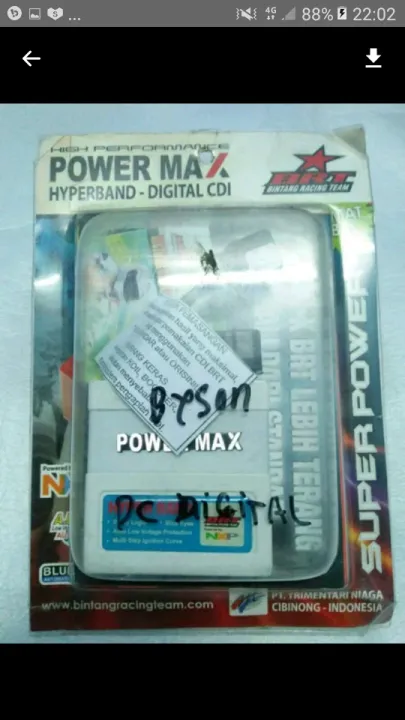 CDI BRT RACING POWER MAX HYPERBAND DIGITAL CDI YAMAHA BYSON | Lazada ...