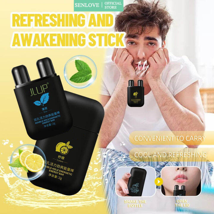 SENLOVE inhaler for nose Double-hole refreshing stick nose inhaler ...