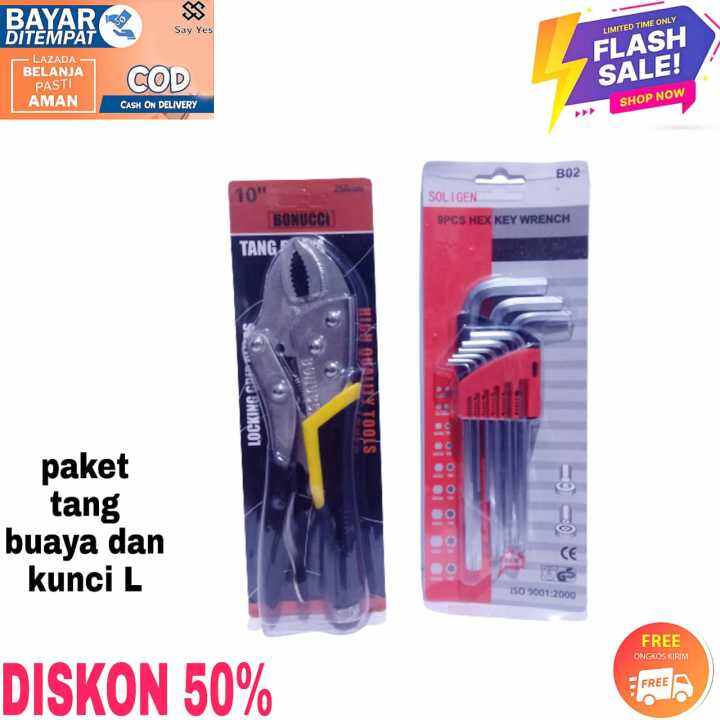 paket tang set complit-paket tang kombinasi-tang set complit-tang buaya ...